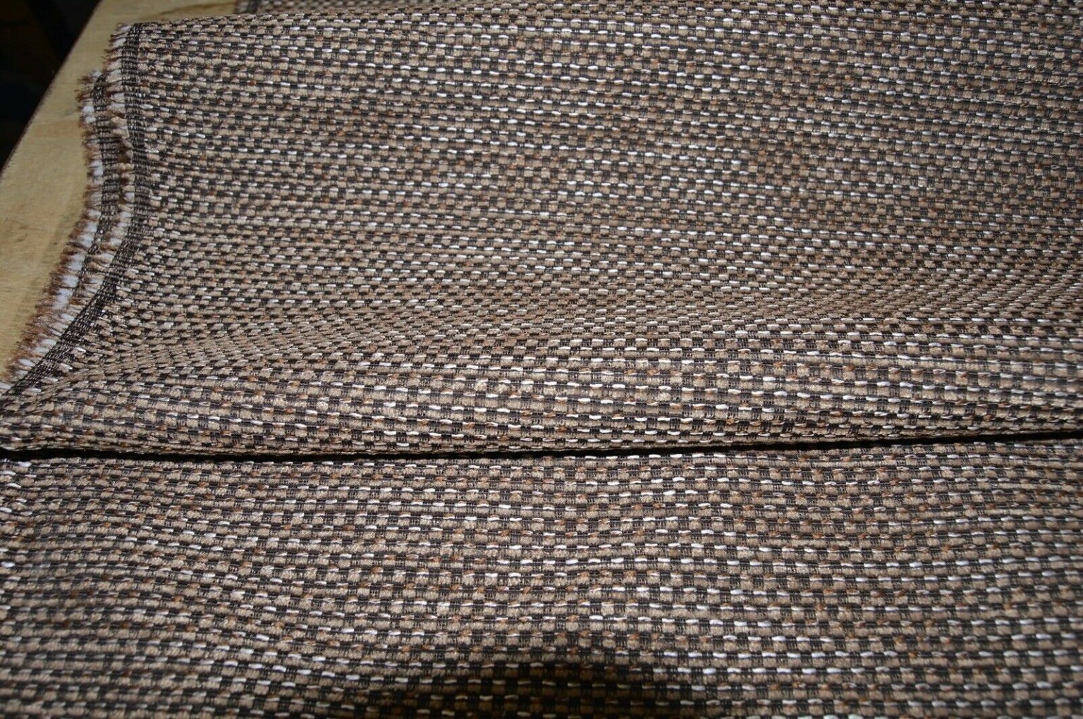 brown fleck shades upholstery fabric textured weave robust durable idea ...