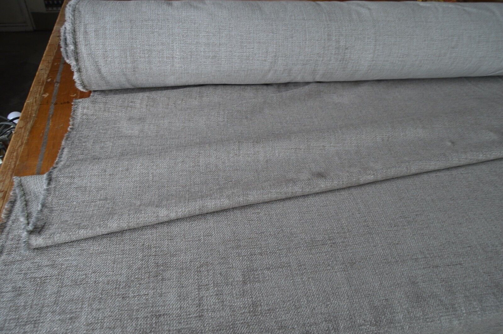 upholstery fabric Stone Hardy chenille a grey beige shade robust ...