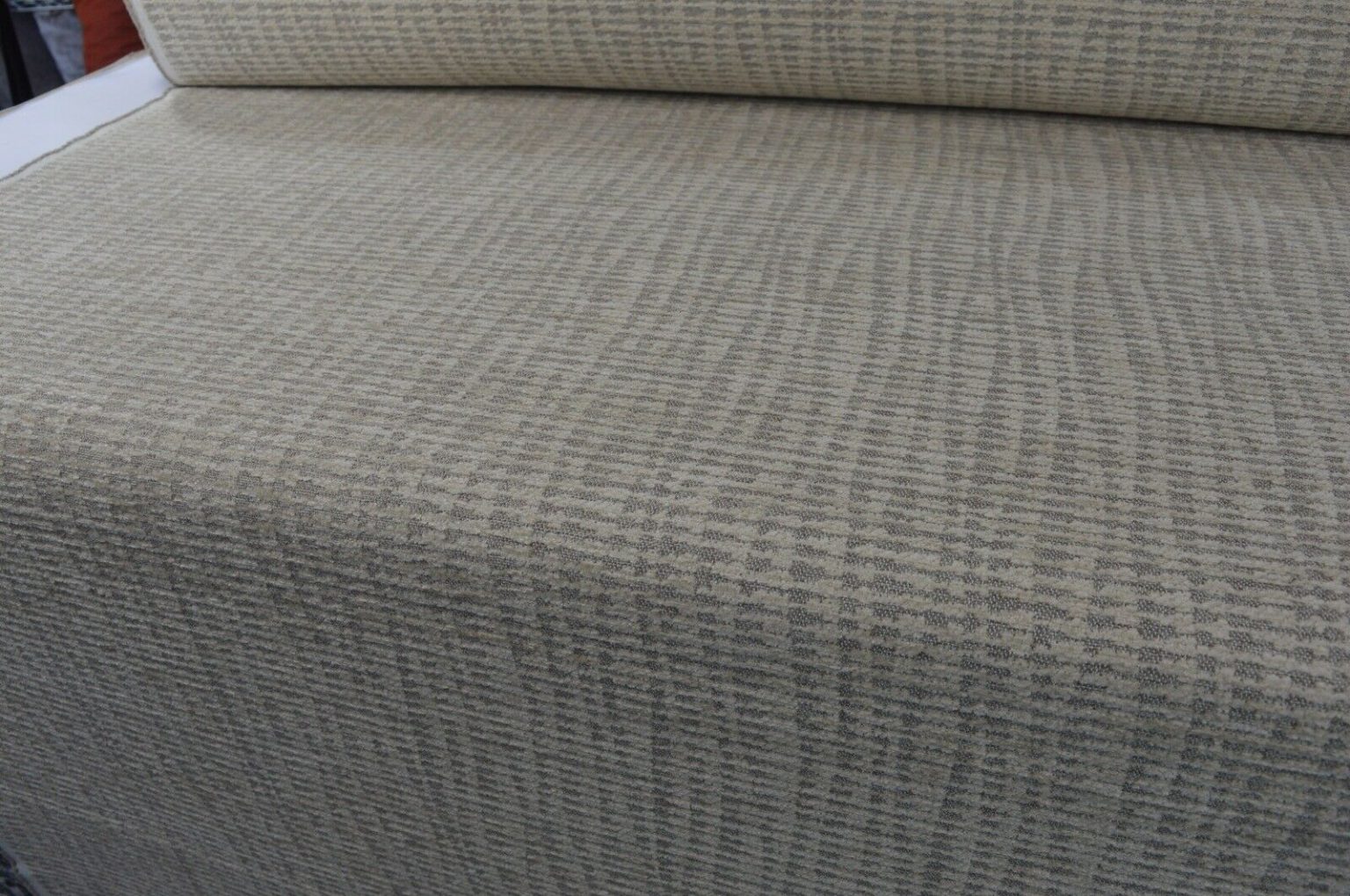 cream mocha upholstery fabric textured chenille robust durable ideal ...